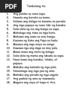 Aralin 1-3 Marungko Approach | PDF