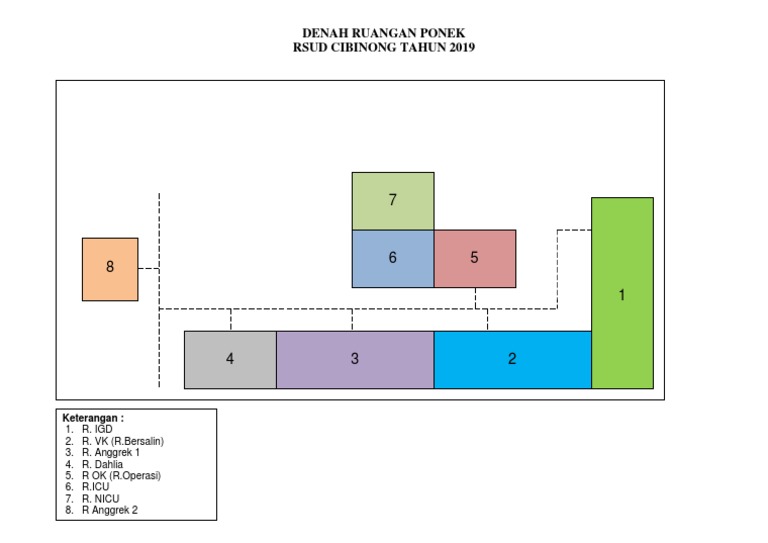 Denah Ruangan Ponek | PDF