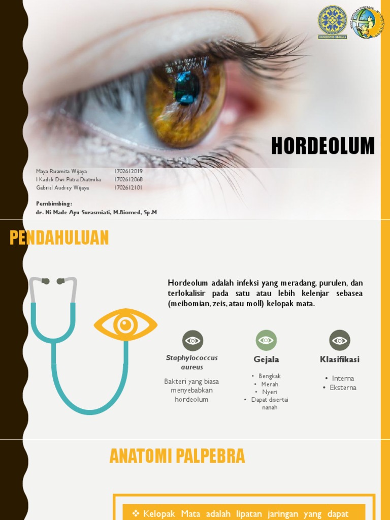 Laporan Kasus - Hordeolum | PDF