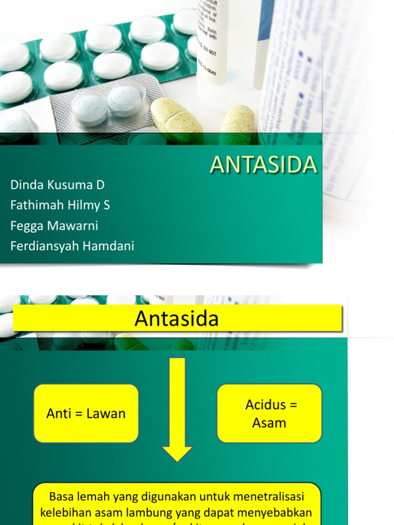 Farmakologi Antasida | PDF