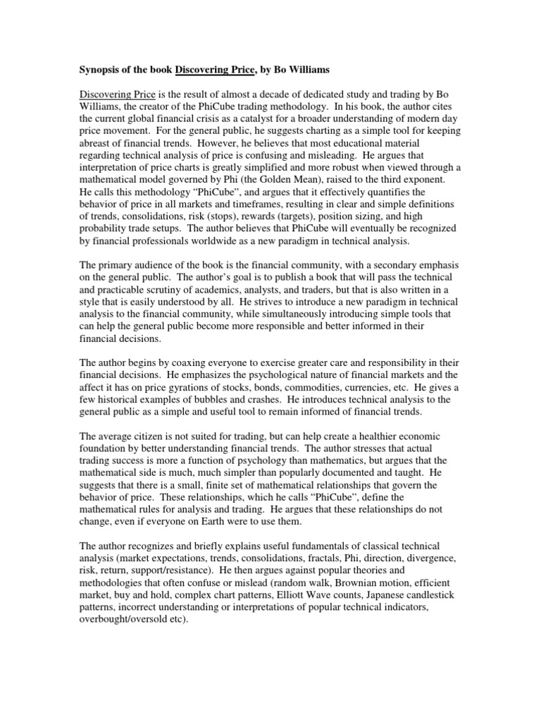 PhiCube: A New Paradigm in Trading | PDF | Technical Analysis ...