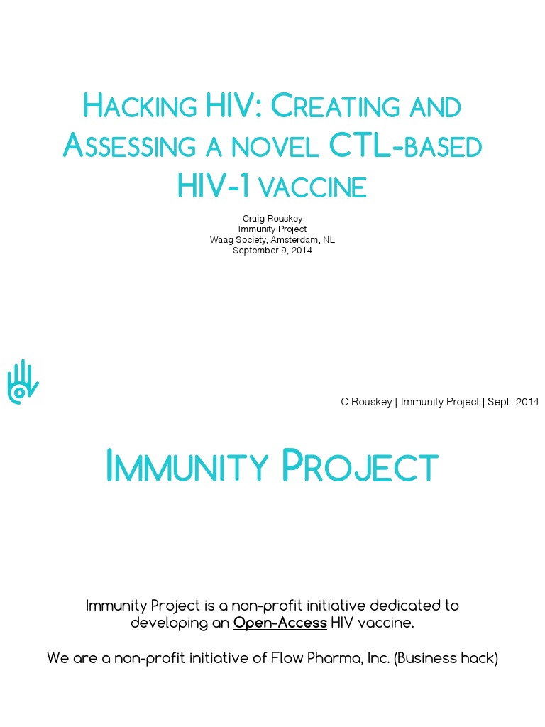 Immunity Project Presentation | PDF | Hiv | Cytotoxic T Cell
