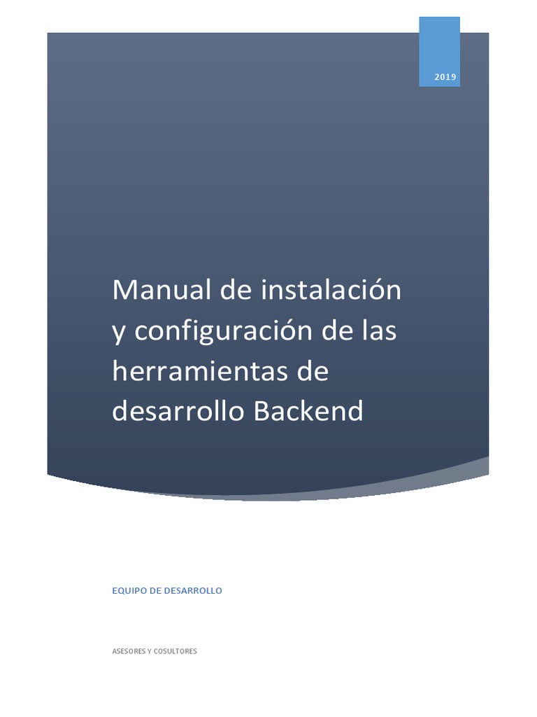 Manual - Instalacion y Configuracion - Backend | PDF | Php | Servidor HTTP Apache