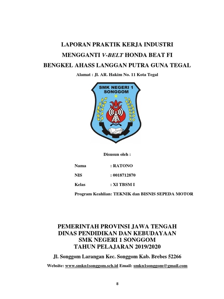 Laporan Praktek Kerja Industri (Laporan PKL) | PDF | Karier ...