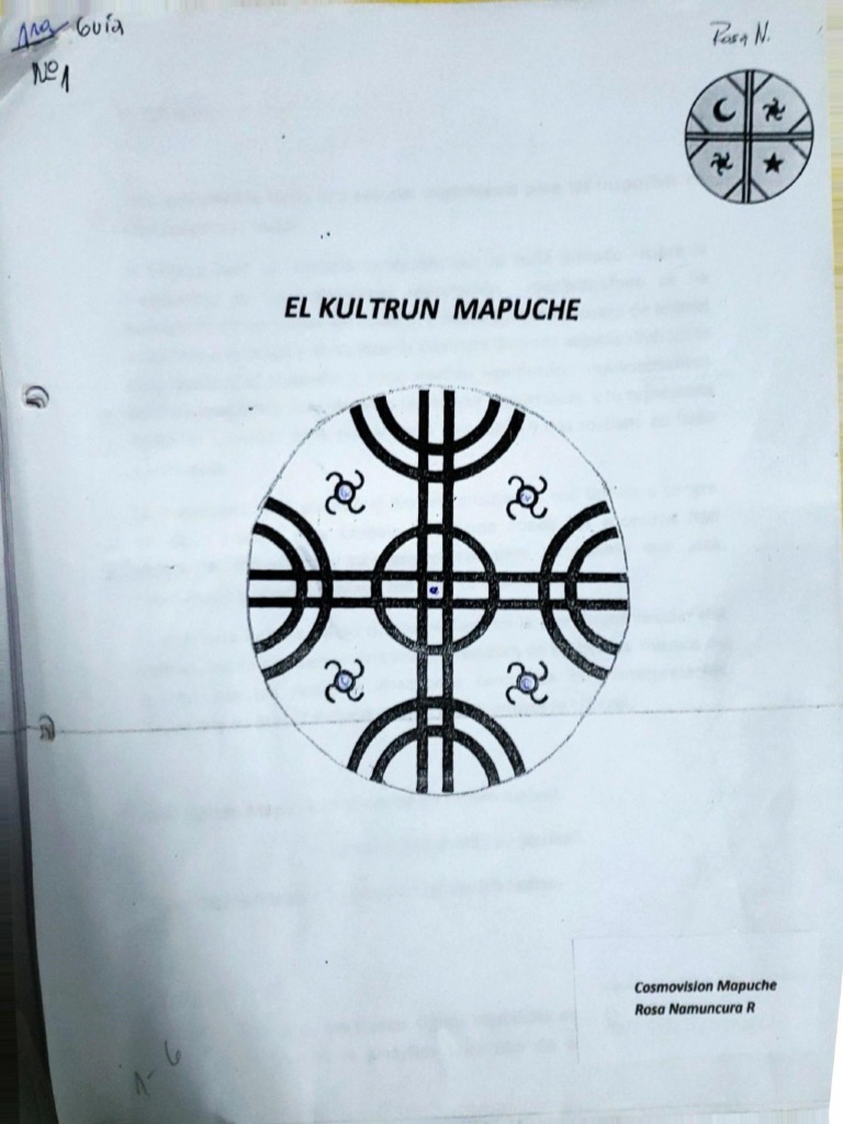 Significado y Simbología del Kultrun Mapuche | PDF | Color | Luna