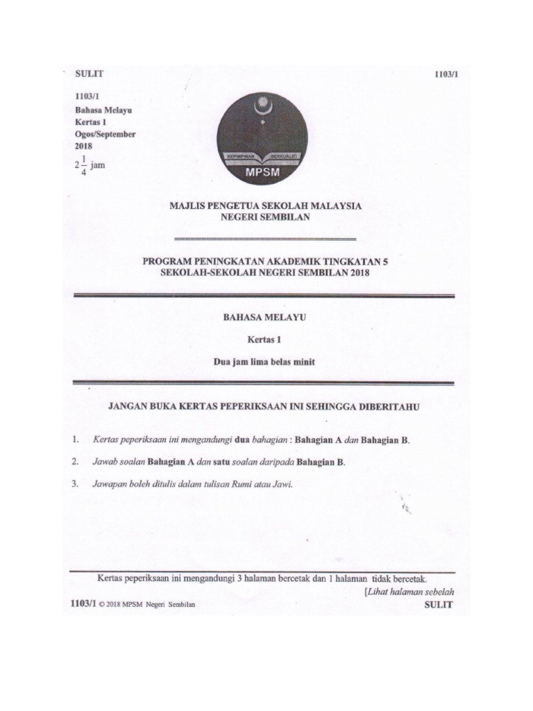 Bm 1 Dan Bm 22 Pdf Pdf