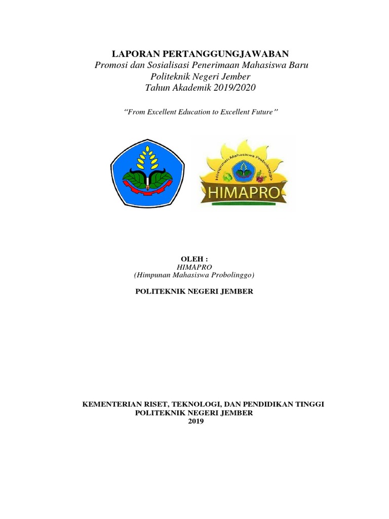 Contoh LPJ | PDF