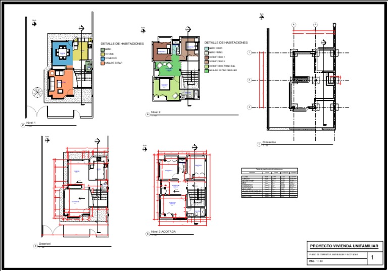 Plano de Revit 1 | PDF