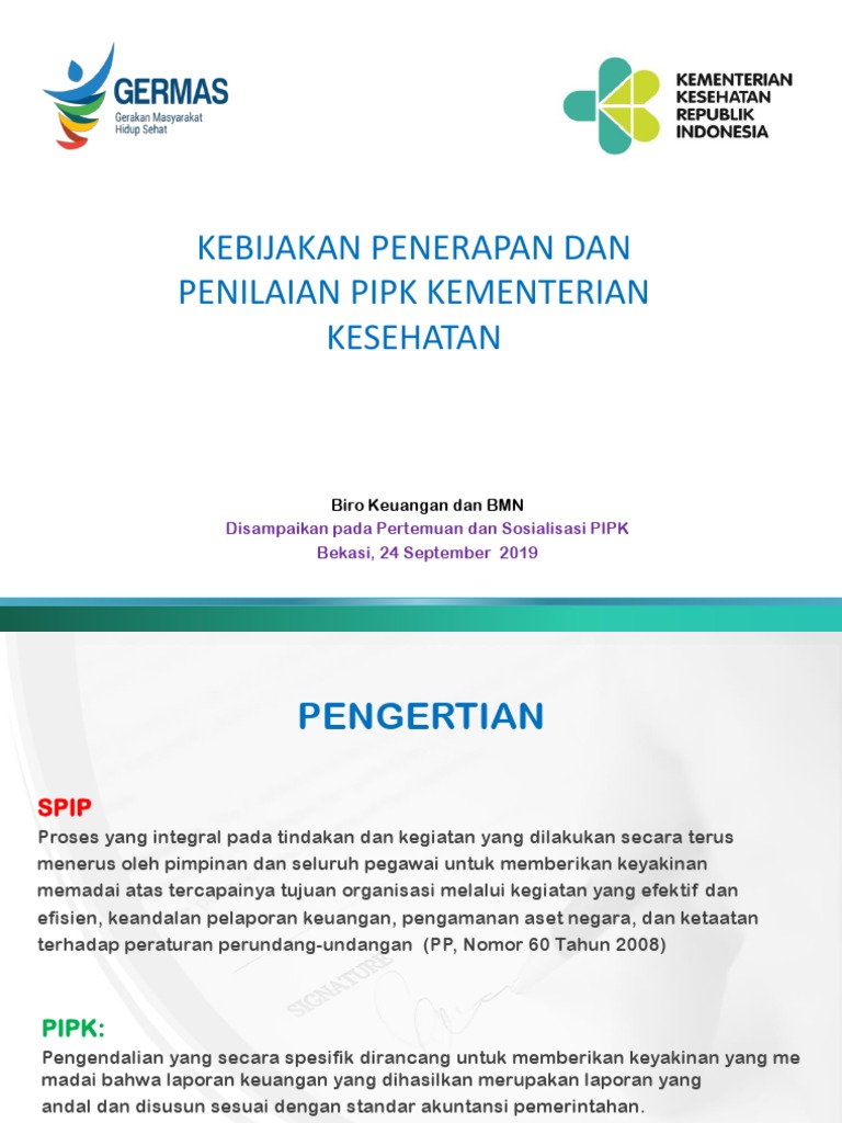 PIPK Kemenkes | PDF