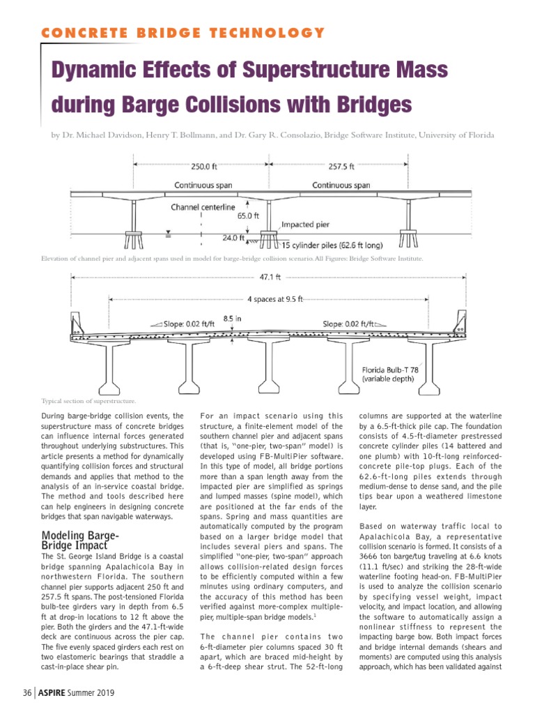 Dynamic Effects of Superstructure Mass During Barge Collisions With ...