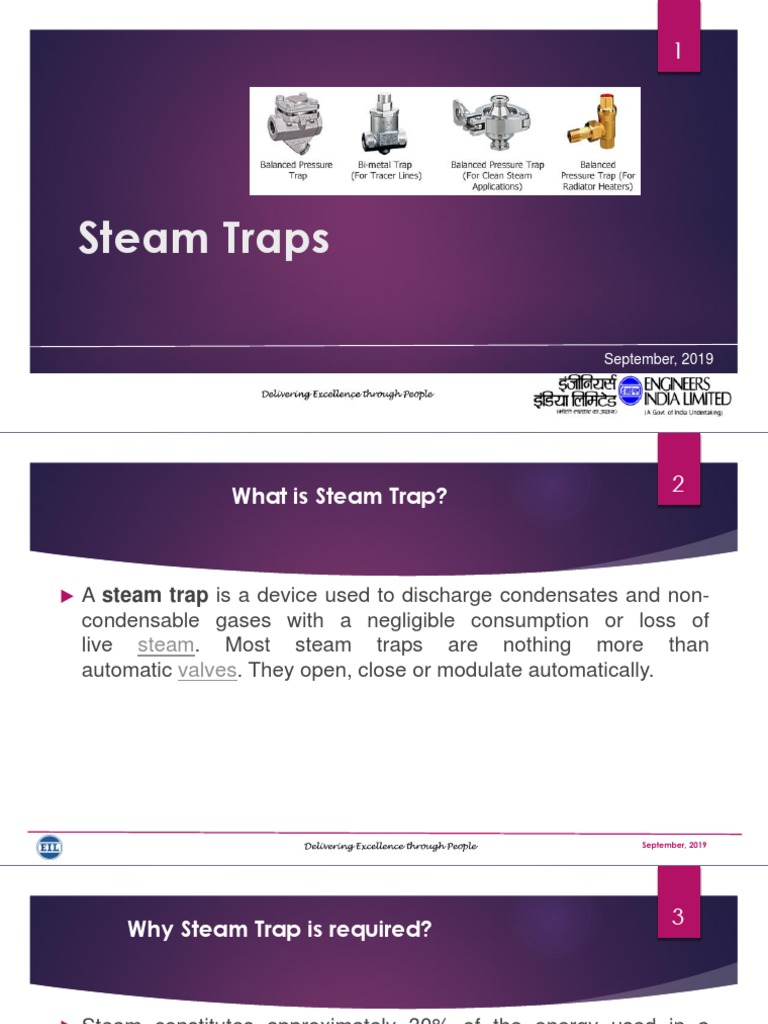 Understanding Steam Trap Functions | PDF | Steam | Atmosphere Of Earth
