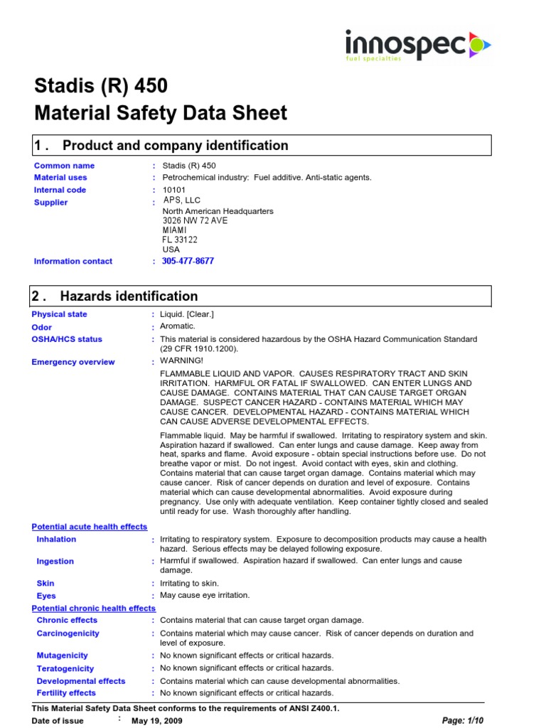 Stadis 450 | PDF | Firefighting | Personal Protective Equipment