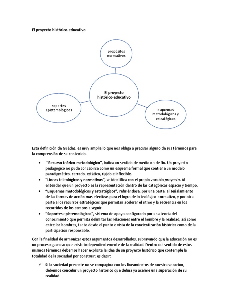 El Proyecto Histórico | PDF | Realidad | Epistemología