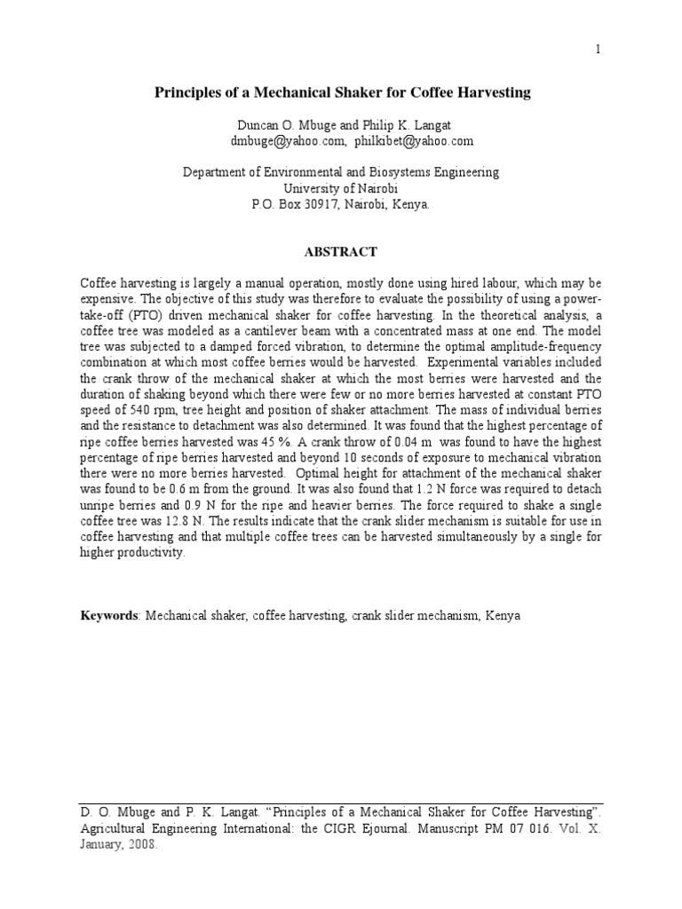 1007 1000 1 PB | PDF | Coffee | Force