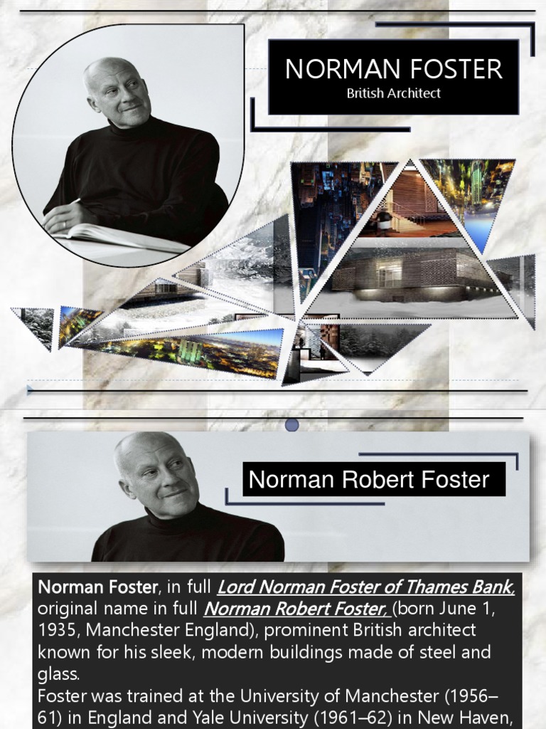 Norman Foster: A Biography of Innovation | PDF | Engineering | Art Media