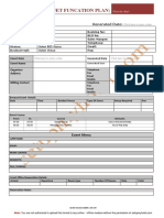Function Sheet Template | PDF