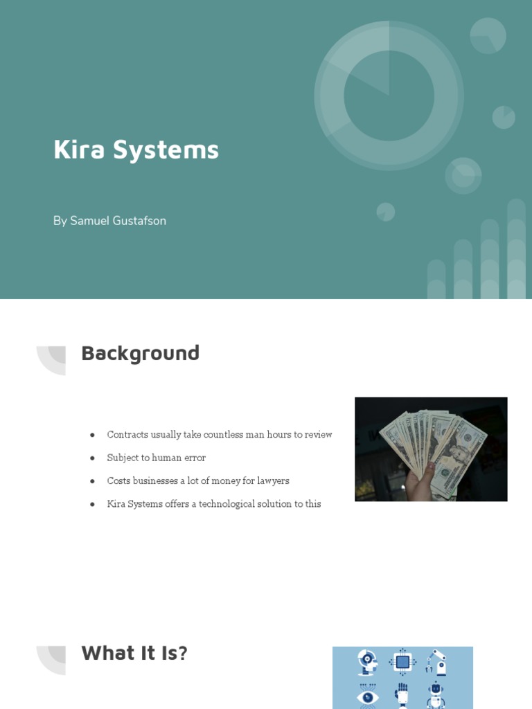 Kira Systems Presentation-2 | PDF | Artificial Intelligence ...
