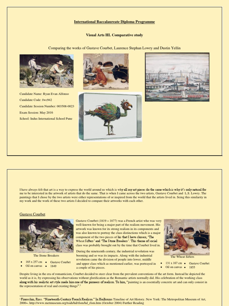Comparative Study Sample | PDF | Blue | Realism (Arts)