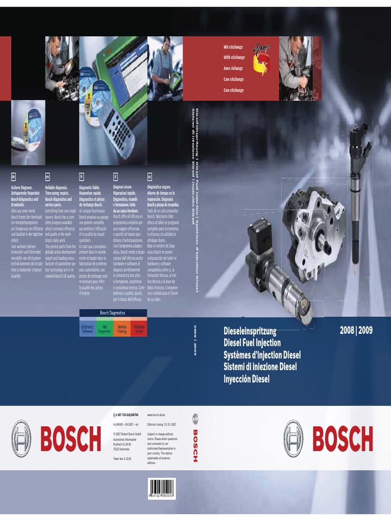 Injector Bosch | PDF | Internal Combustion Engine | Fuels