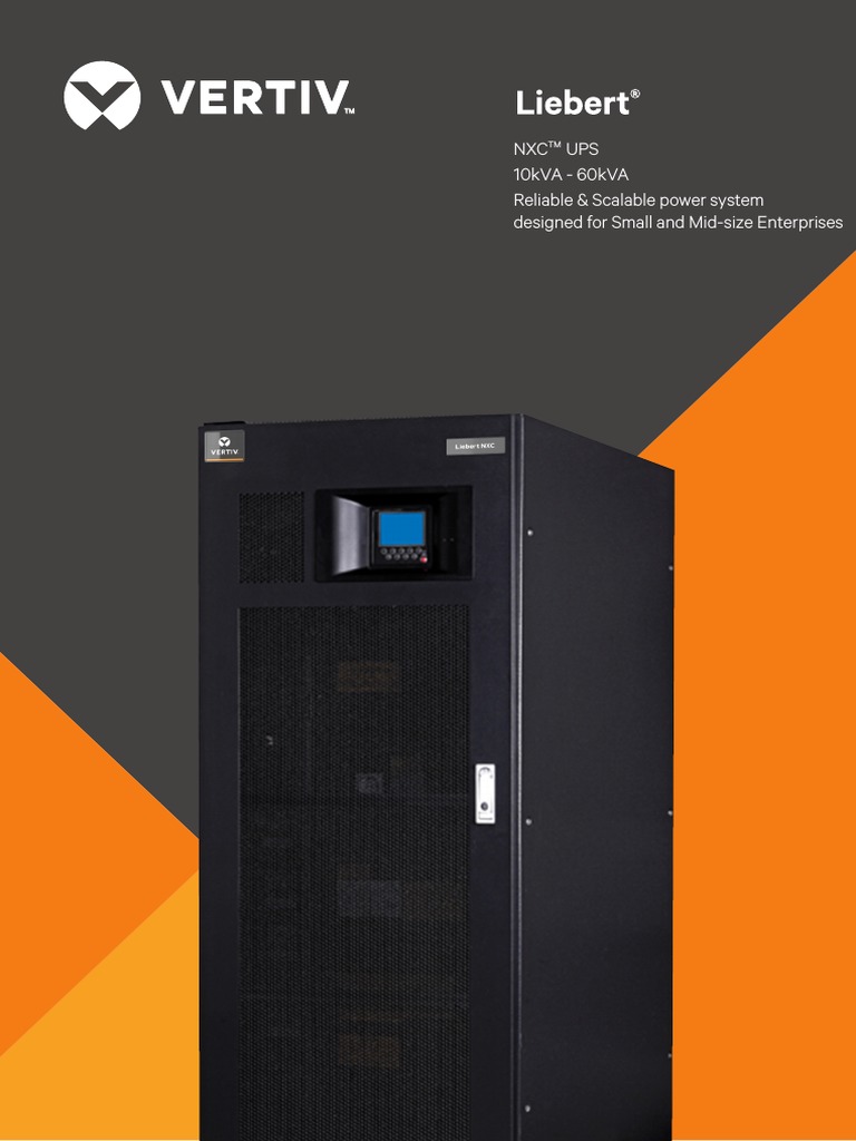 Liebert NXC Brochure 10kva To 40kva 1 | PDF | Electronics | Computer ...