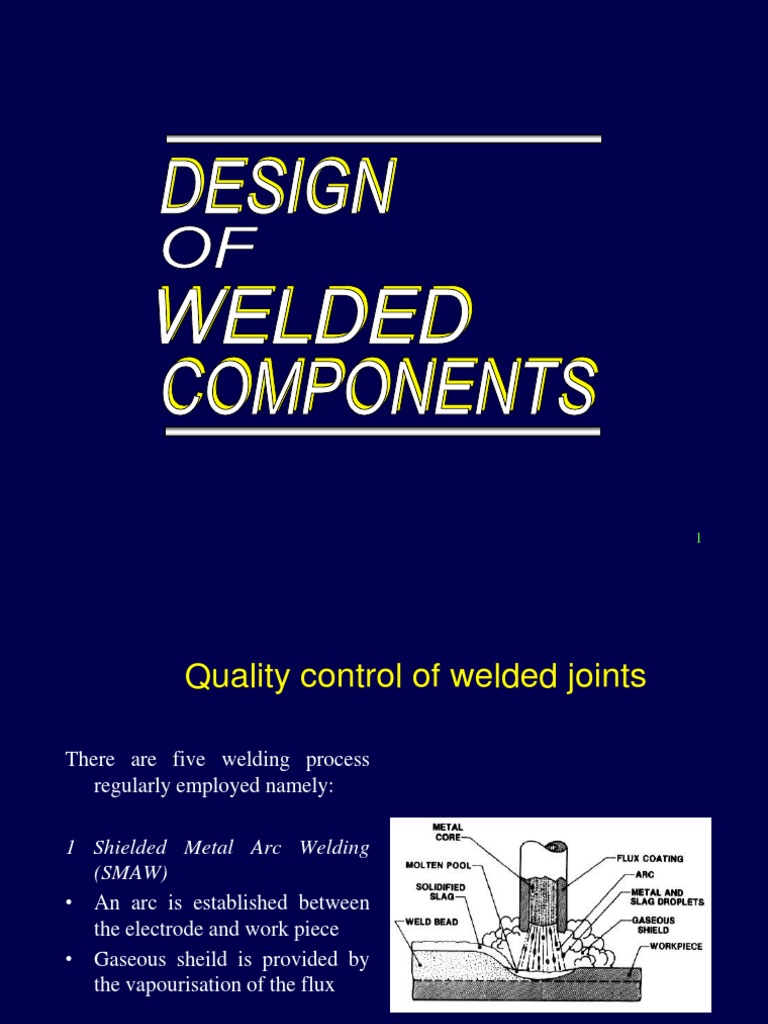 Weld Design | PDF | Welding | Construction