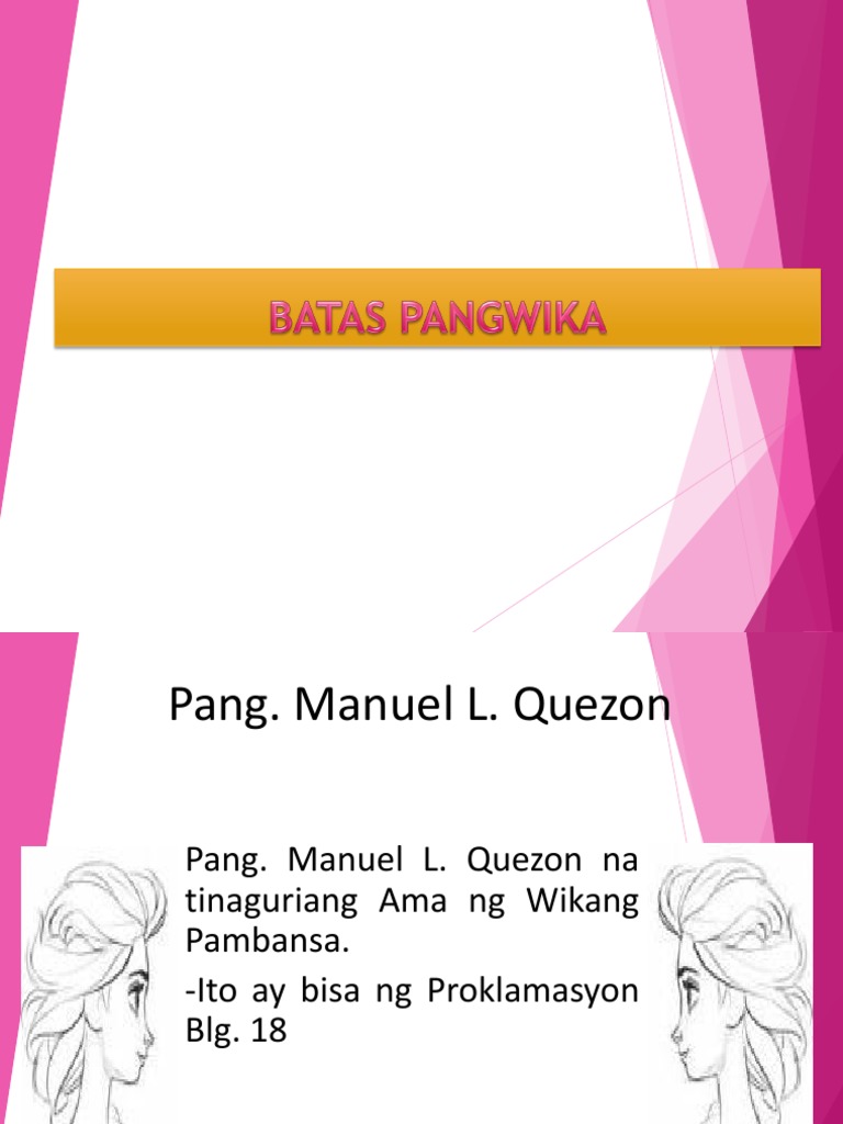 Saligang Batas Wika | PDF