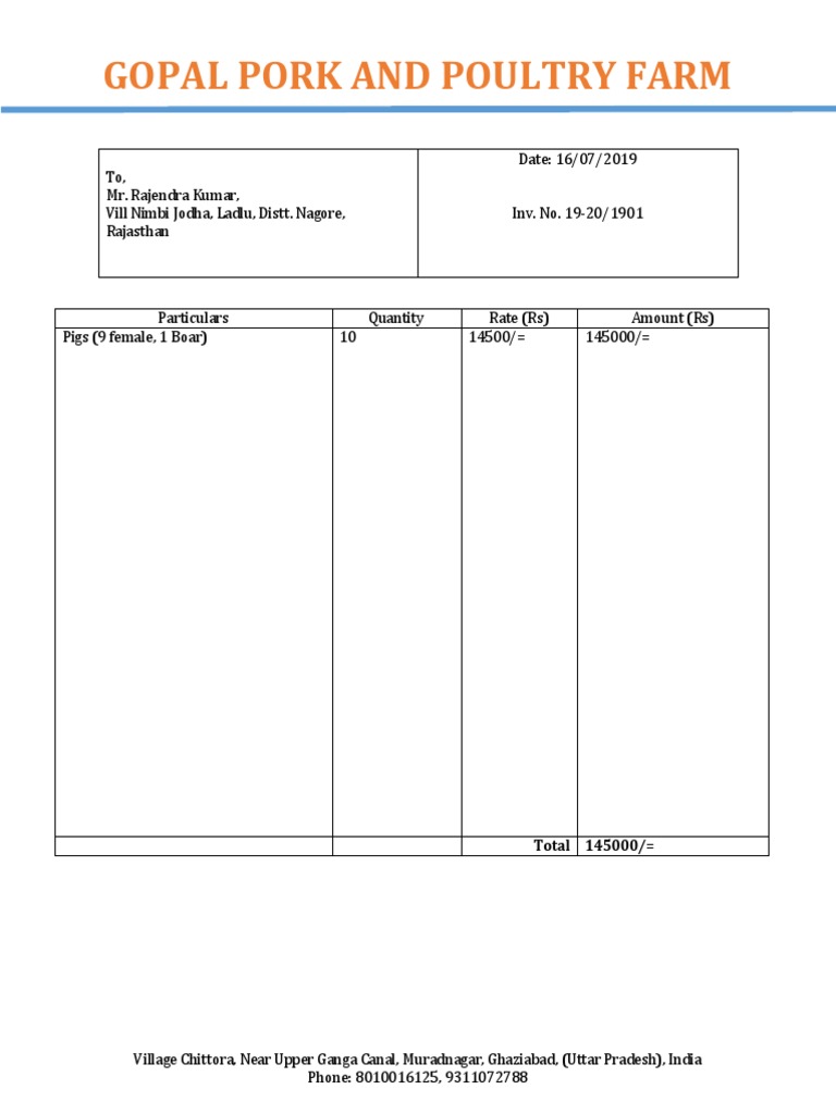 Farm Letter Head | PDF