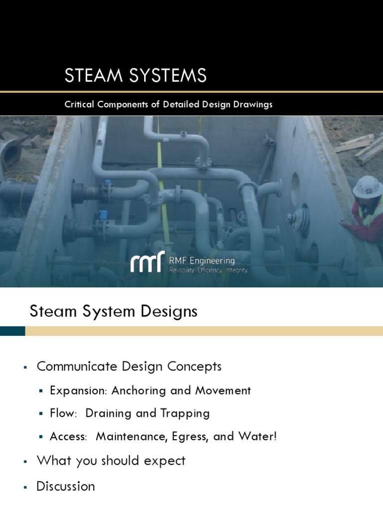 Steam Systems: Critical Components of Detailed Design Drawings | PDF ...