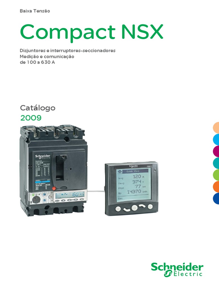 Schneider Catalogo Compact NSX PDF | PDF | Onda de rádio | Rede de ...