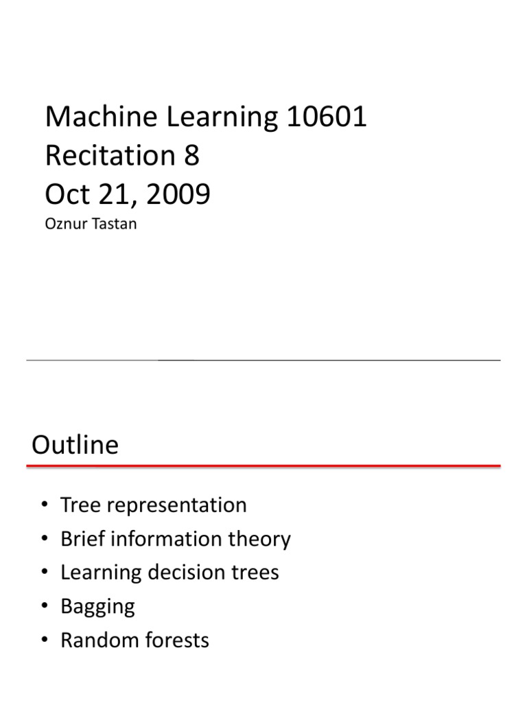 Random Forest | PDF | Bootstrapping (Statistics) | Analysis