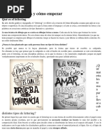 Villanueva, Fernanda - Lettering - Del Trazo Al Vector | PDF