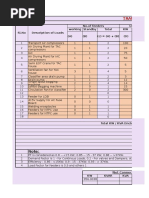 Load List Calculation | PDF | Electric Power System | Force