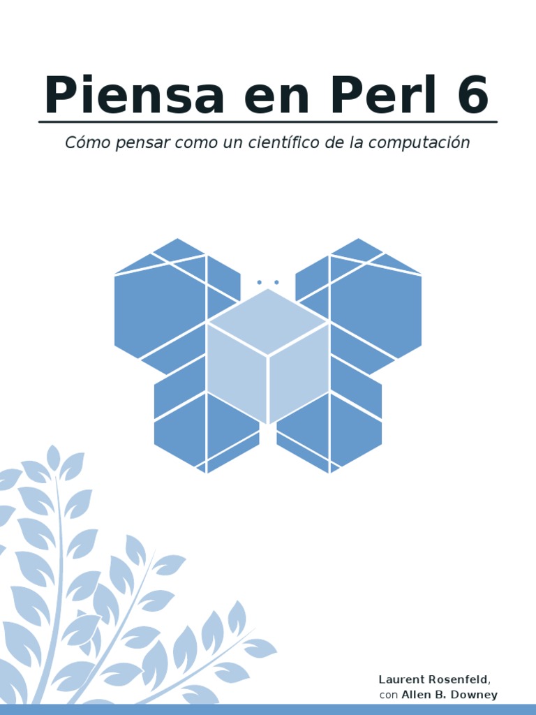 Piensa Perl 6 | PDF | Perl | Lenguaje de programación