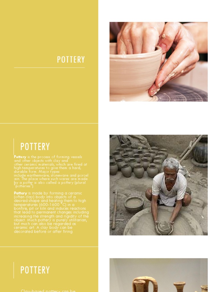 Pottery Final | PDF | Pottery | Porcelain