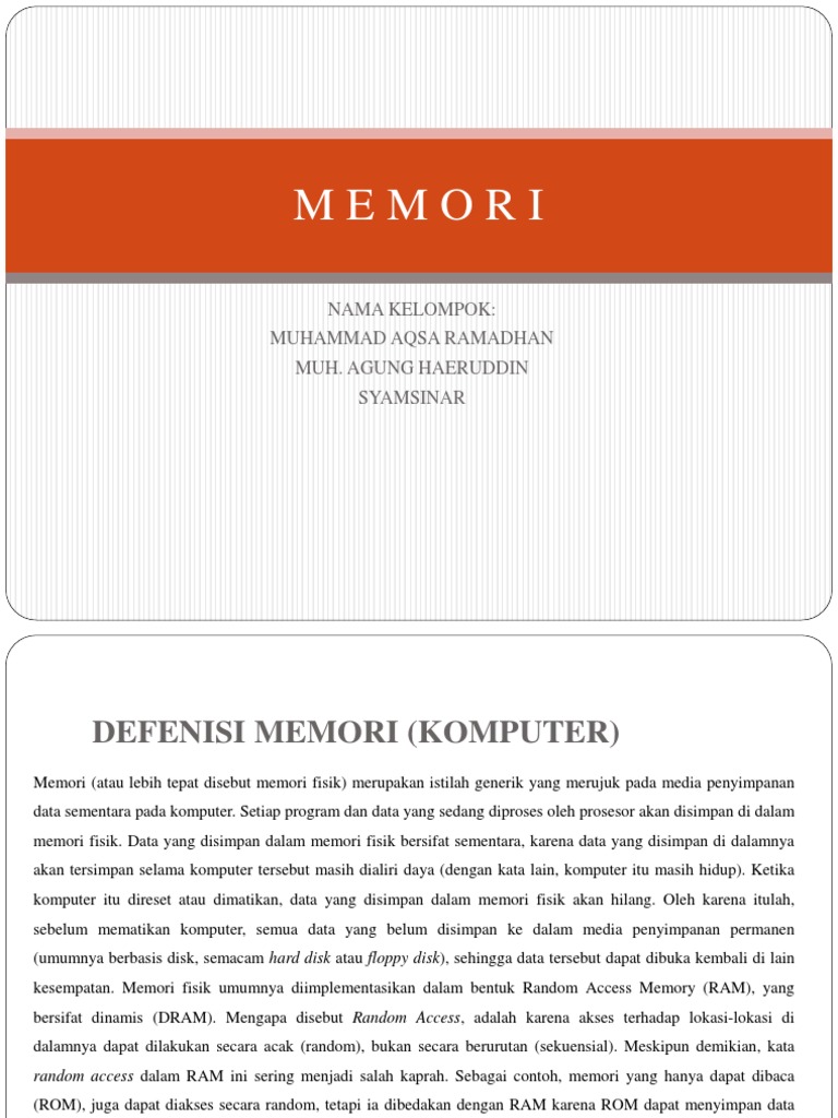 Memori Pdf
