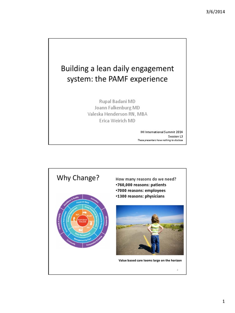 Lean Daily Engagement System | PDF | Lean Manufacturing | Leadership