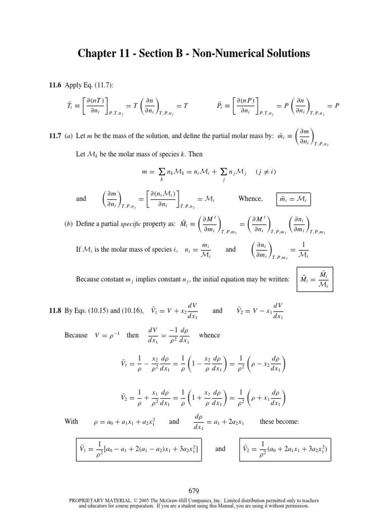 Chapter 11 - Section B - Non-Numerical Solutions: T NT) N T N N T P NP) N P N N P M N | PDF ...