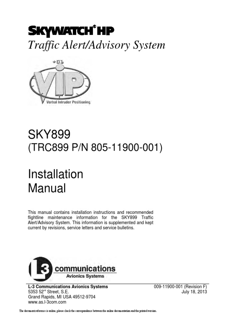Tcas PDF | PDF | Specification (Technical Standard) | Electronics