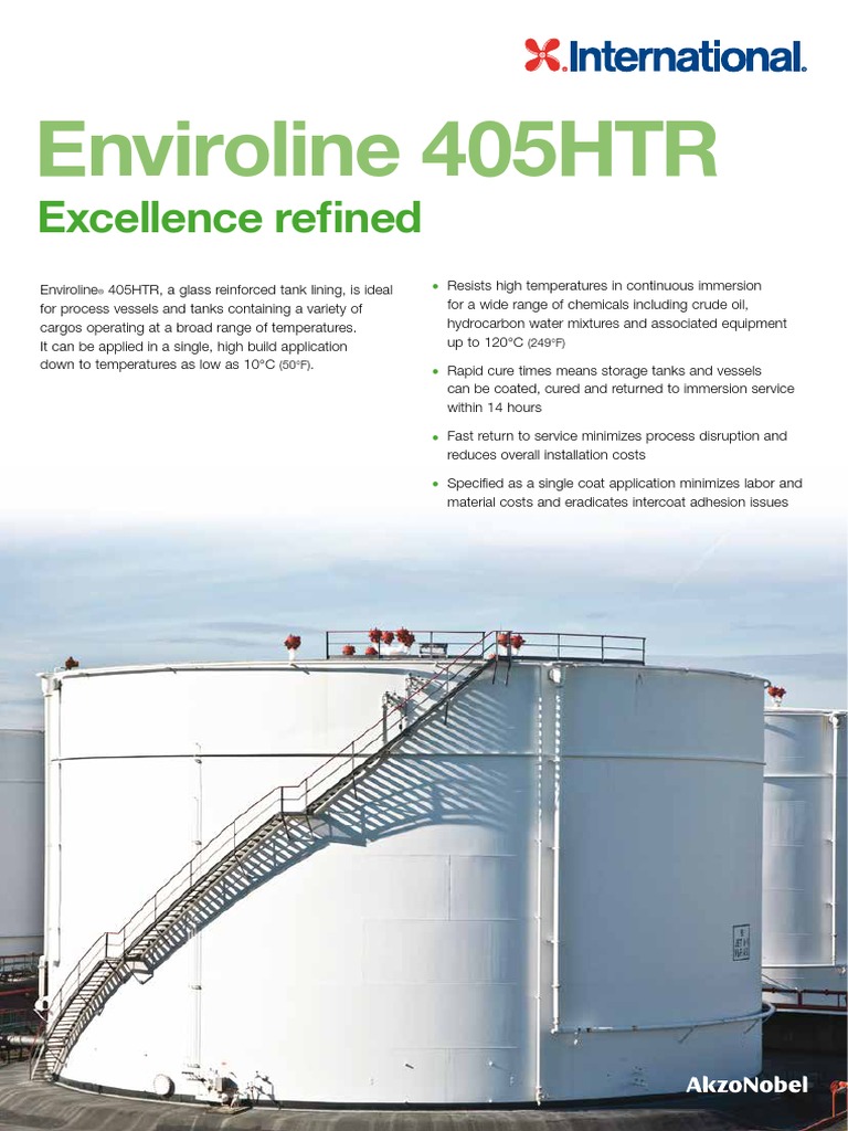 Enviroline 405HTR English | PDF | Petroleum | Oil Refinery