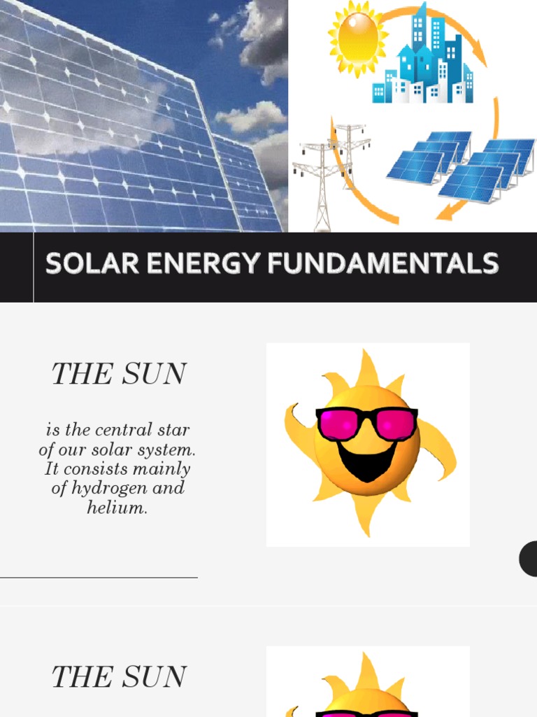 Solar Energy Fundamentals | PDF | Thin Film Solar Cell | Solar Cell
