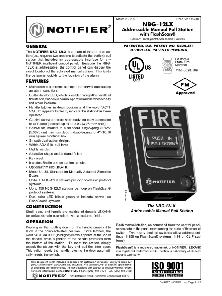 Estacion Manual NBG-12LX | PDF | Switch | Equipment