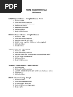 Complete 400m Training Program | PDF | Aerobic Exercise | Kettlebell