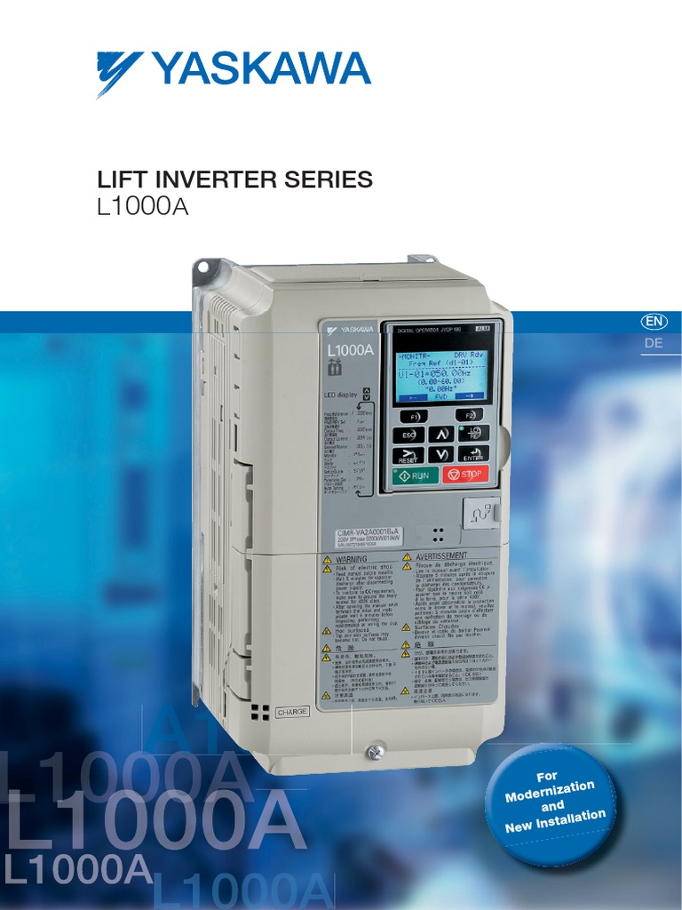 Lift Inverter Series L A: For Modernization and New Installation | PDF ...