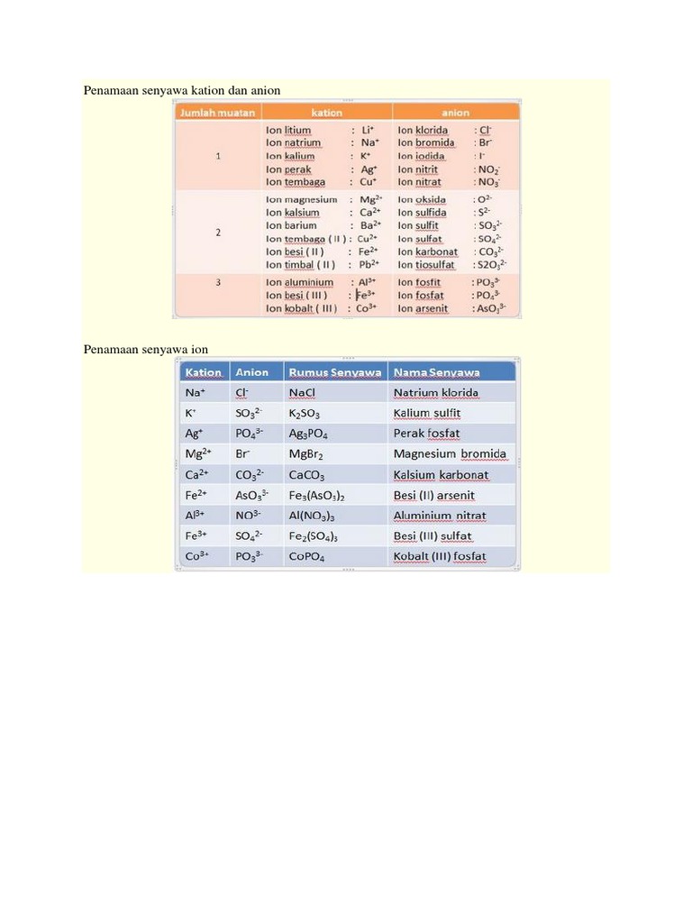 Ion Poliatomik | PDF