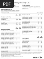 Walmart 4 Dollar Drug List