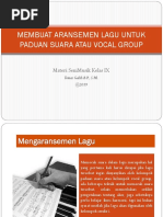 Menulis Partitur Not Angka | PDF