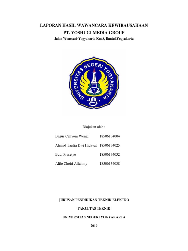 Laporan Interview | PDF