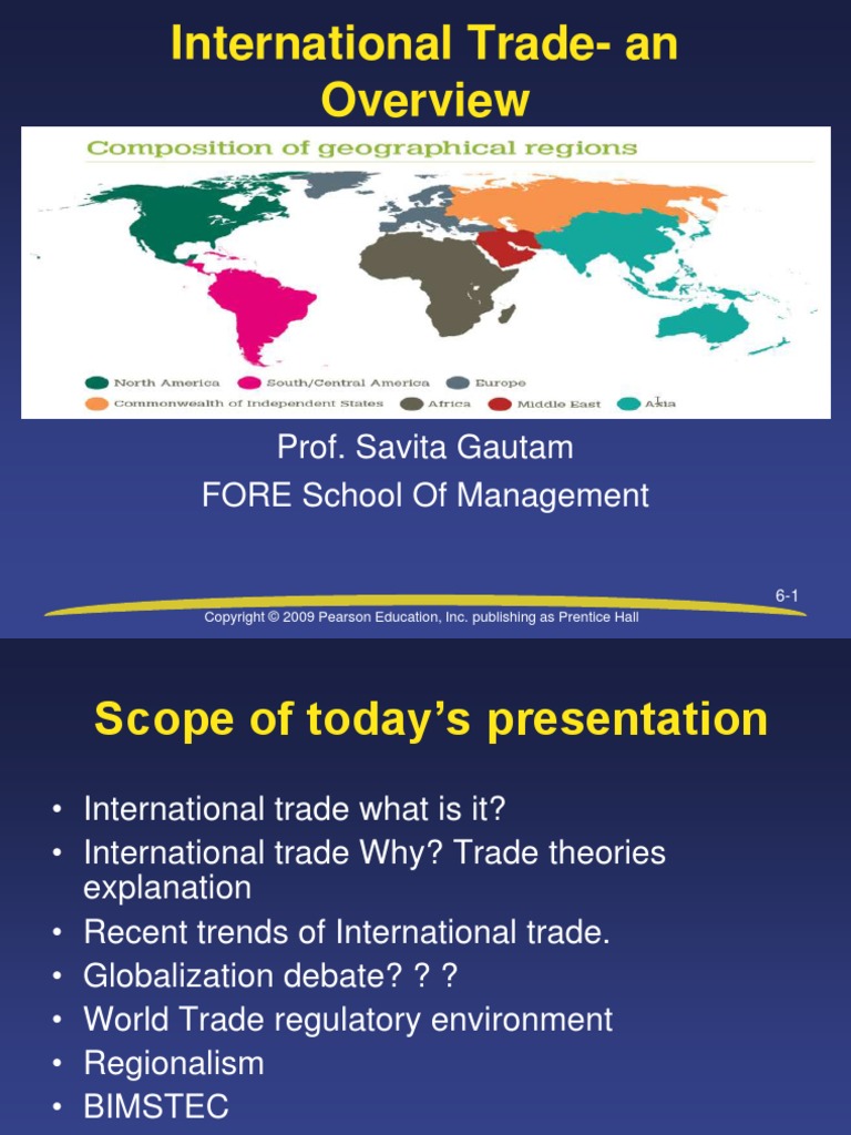 International Trade and Overview | PDF | World Trade Organization ...