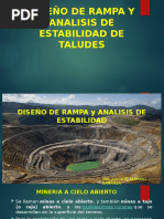 Banco, Berma, Talud Final, Talud | PDF | Minería | Material explosivo