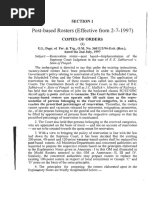 3.2 Post Based Roster | PDF | Government Of India | Social Inequality